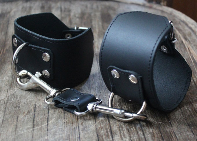 Ankle Cuffs with Trigger Hooks - Joanna Lark